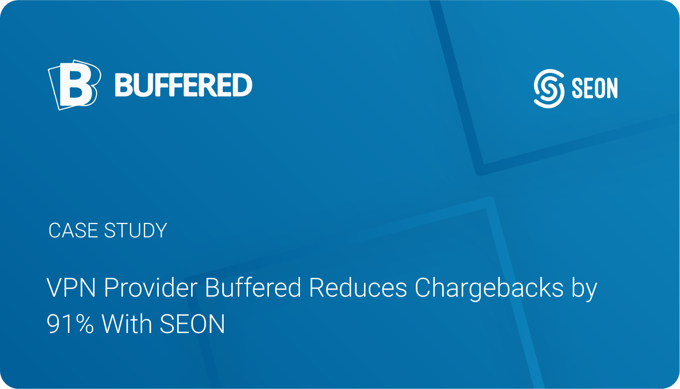 Buffered Reduced Chargebacks by 91% with SEON
