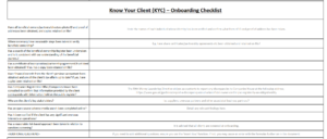 KYC Checklist: Template Guide for Your Business | SEON